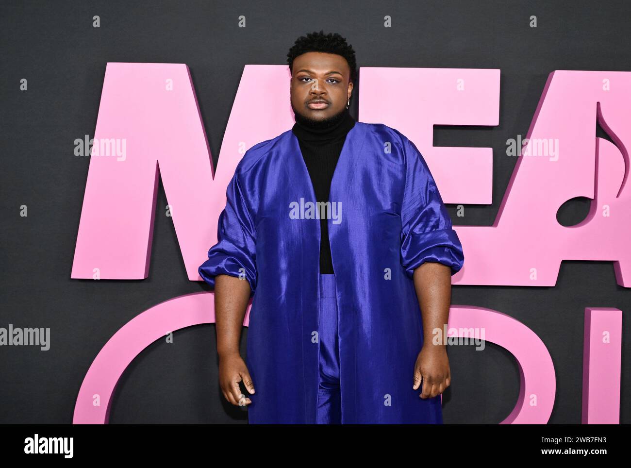 Jaquel Spivey attends the world premiere of "Mean Girls" at AMC Lincoln ...