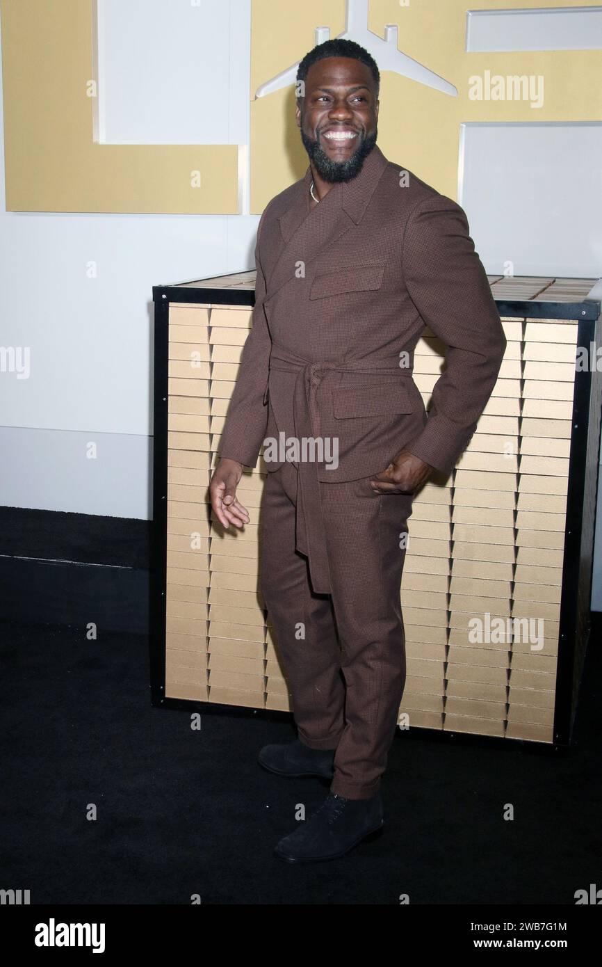 New York, NY, USA. 8th Jan, 2024. Kevin Hart at the Netflix world ...