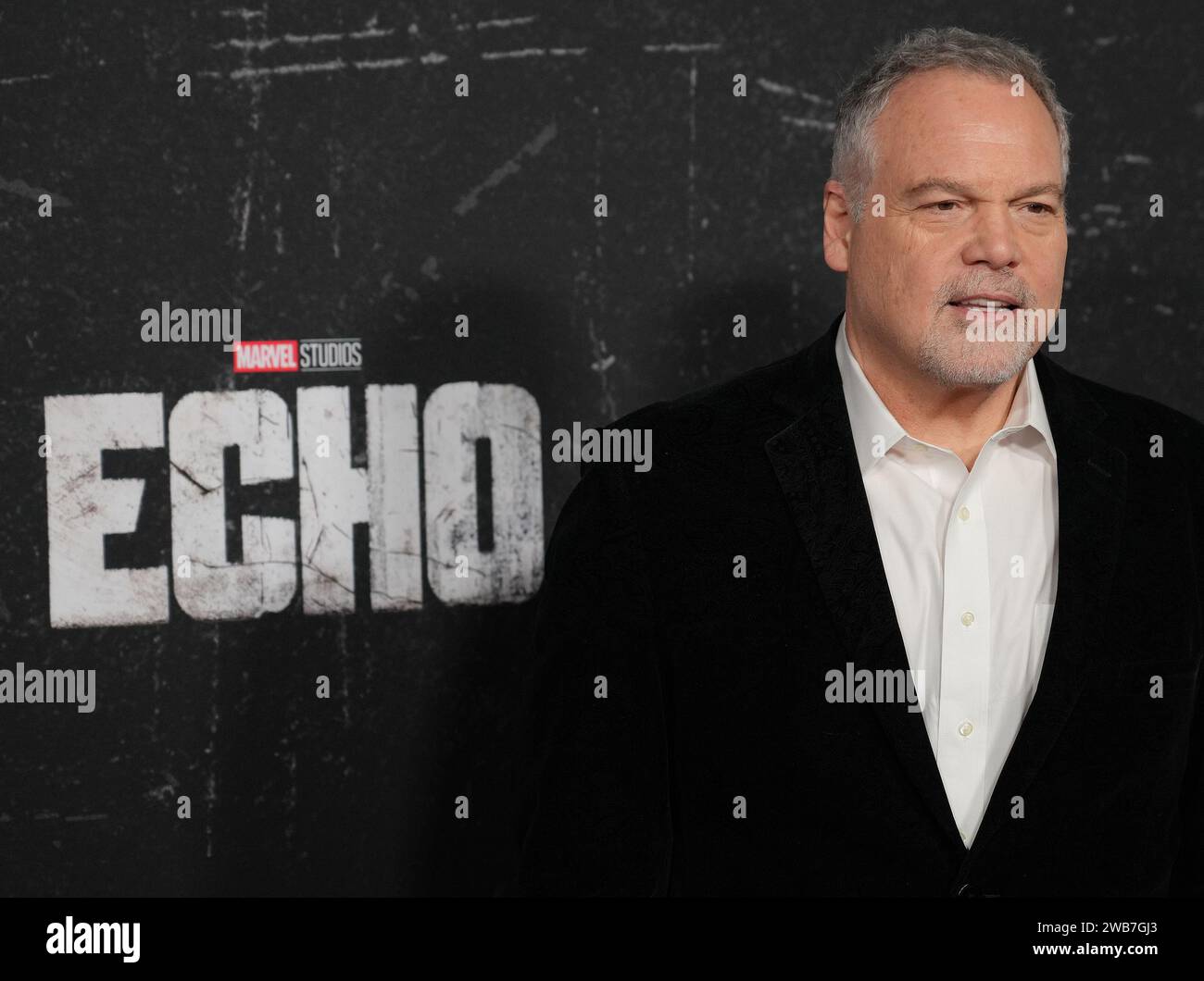 Los Angeles, USA. 10th Dec, 2023. Vincent D'Onofrio arrives at the Marvel Studios ECHO Launch ...