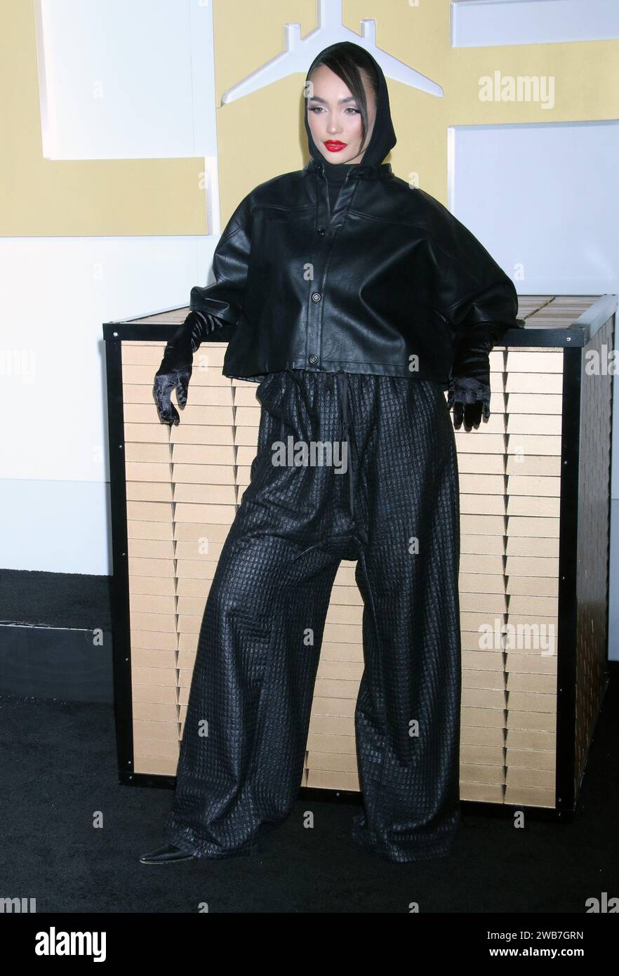 New York, NY, USA. 8th Jan, 2024. R'Bonney Gabriel at the Netflix world ...