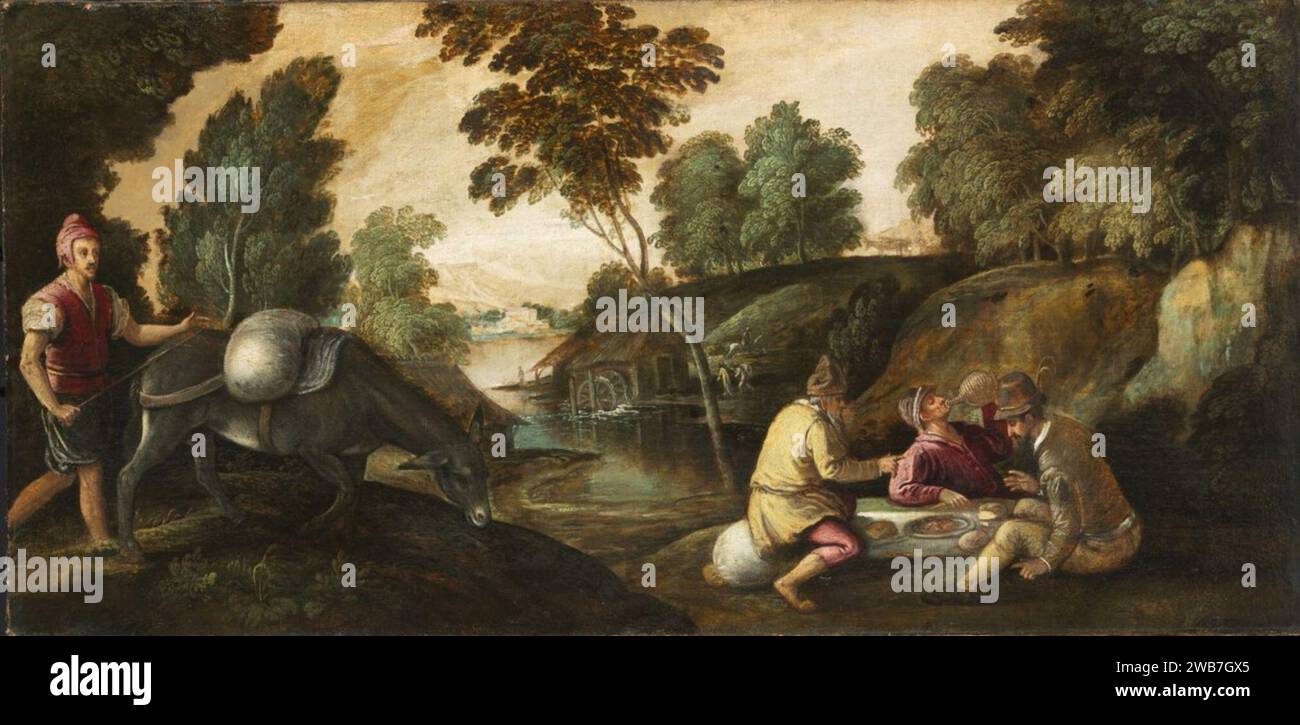 Paolo Fiammingo - The Reconciliation of Jacob and Laban Stock Photo - Alamy