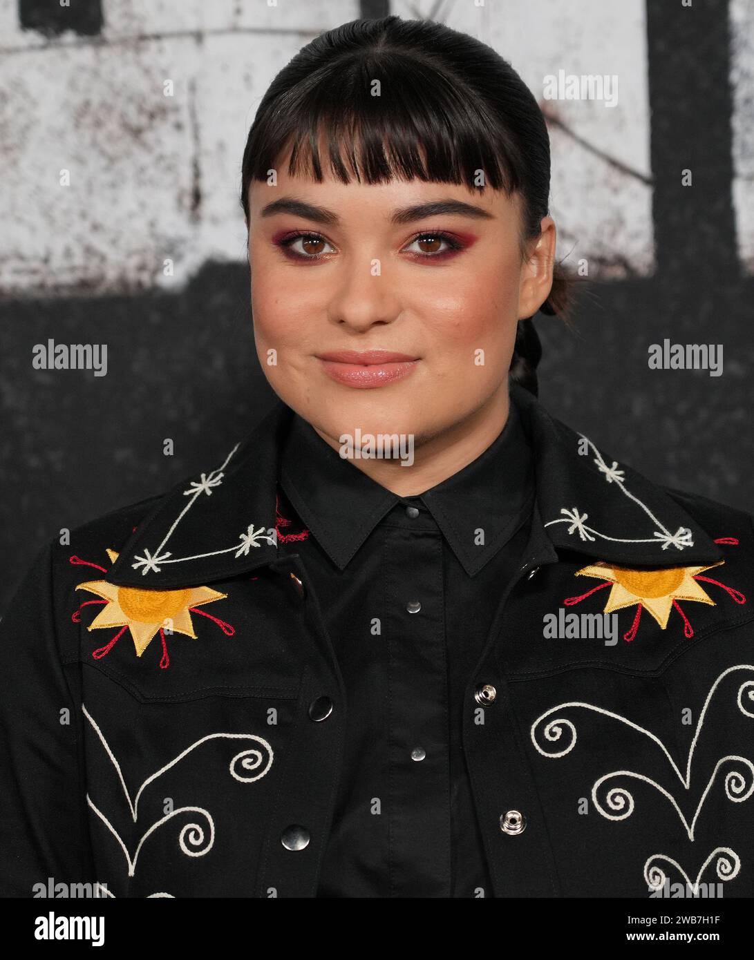 Los Angeles, USA. 10th Dec, 2023. Devery Jacobs arrives at the Marvel ...
