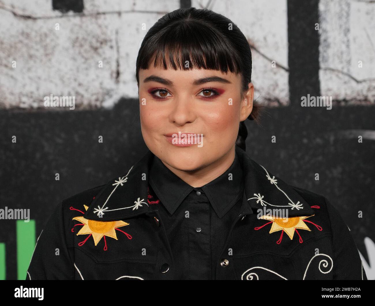 Los Angeles, USA. 10th Dec, 2023. Devery Jacobs arrives at the Marvel ...