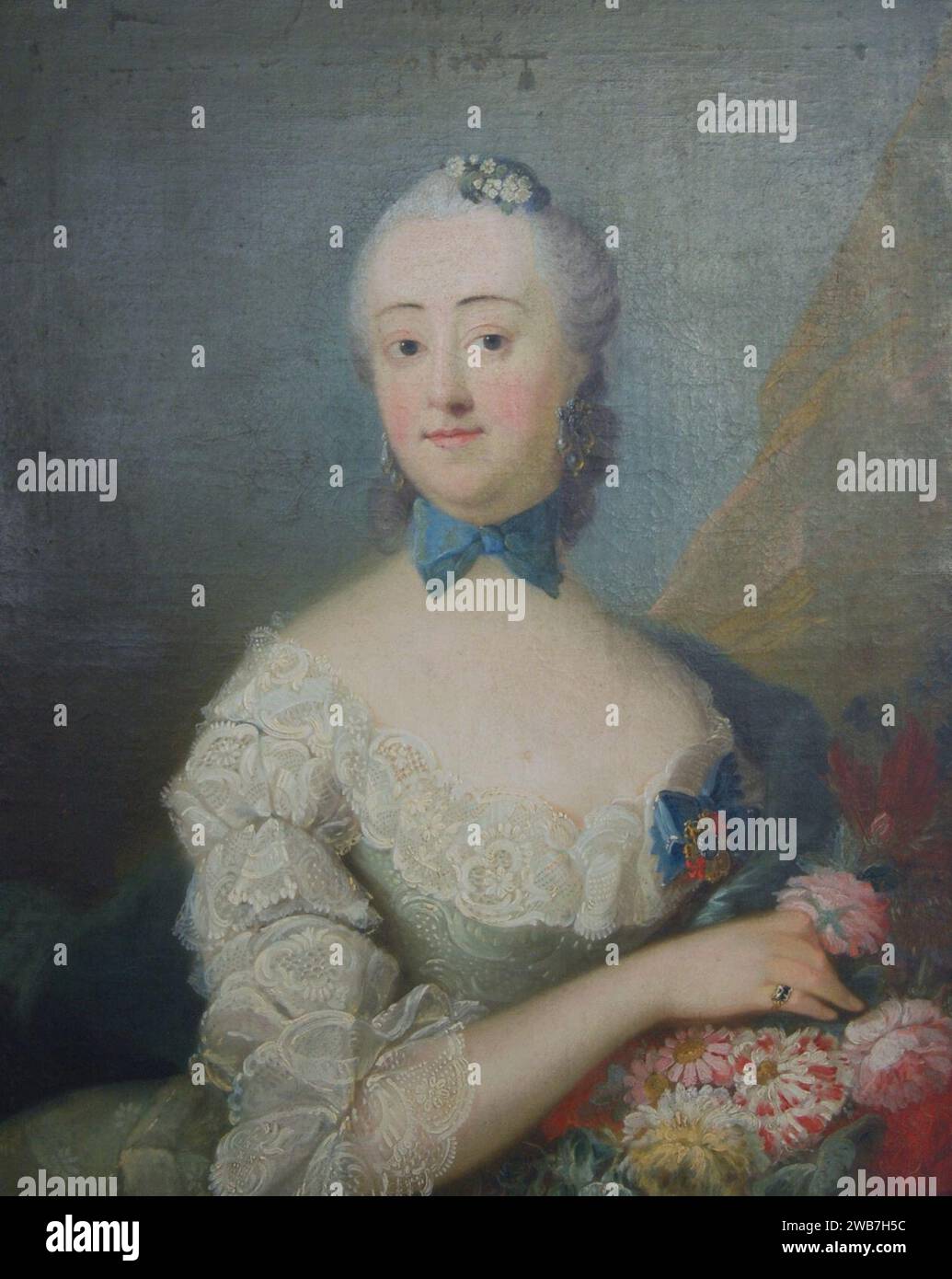 Peder Als - Portræt af Birgitte Rosenkrantz Stock Photo - Alamy