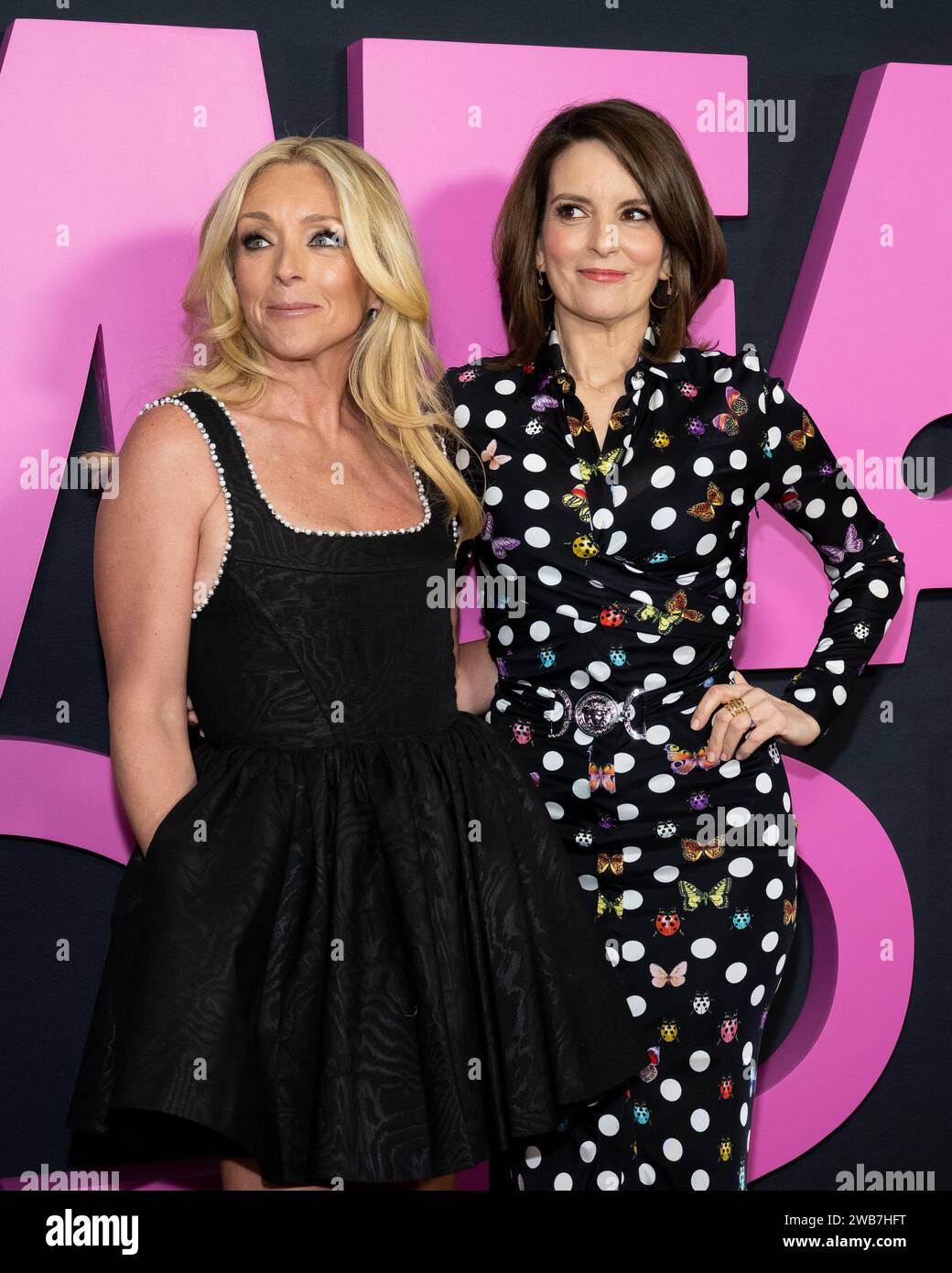 New York, USA. 08th Dec, 2023. (L-R) Jane Krakowski and Tina Fey arrive ...