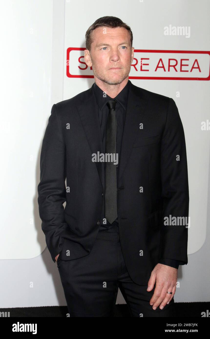 NEW YORK, NY - JANUARY 8: Sam Worthington at the Netflix world premiere ...