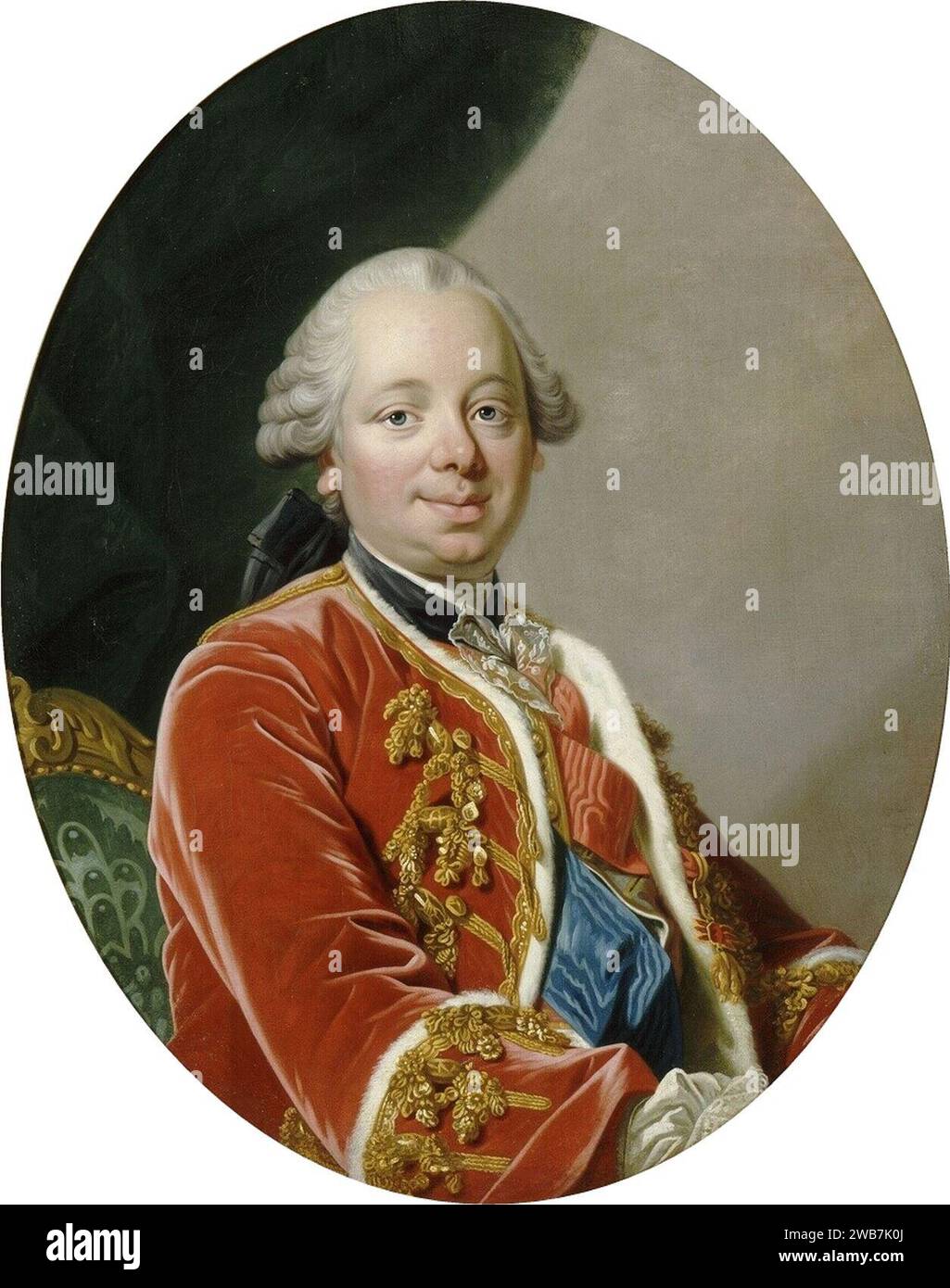 Portrait painting of Étienne François de Choiseul (1719-1785) Duke of ...