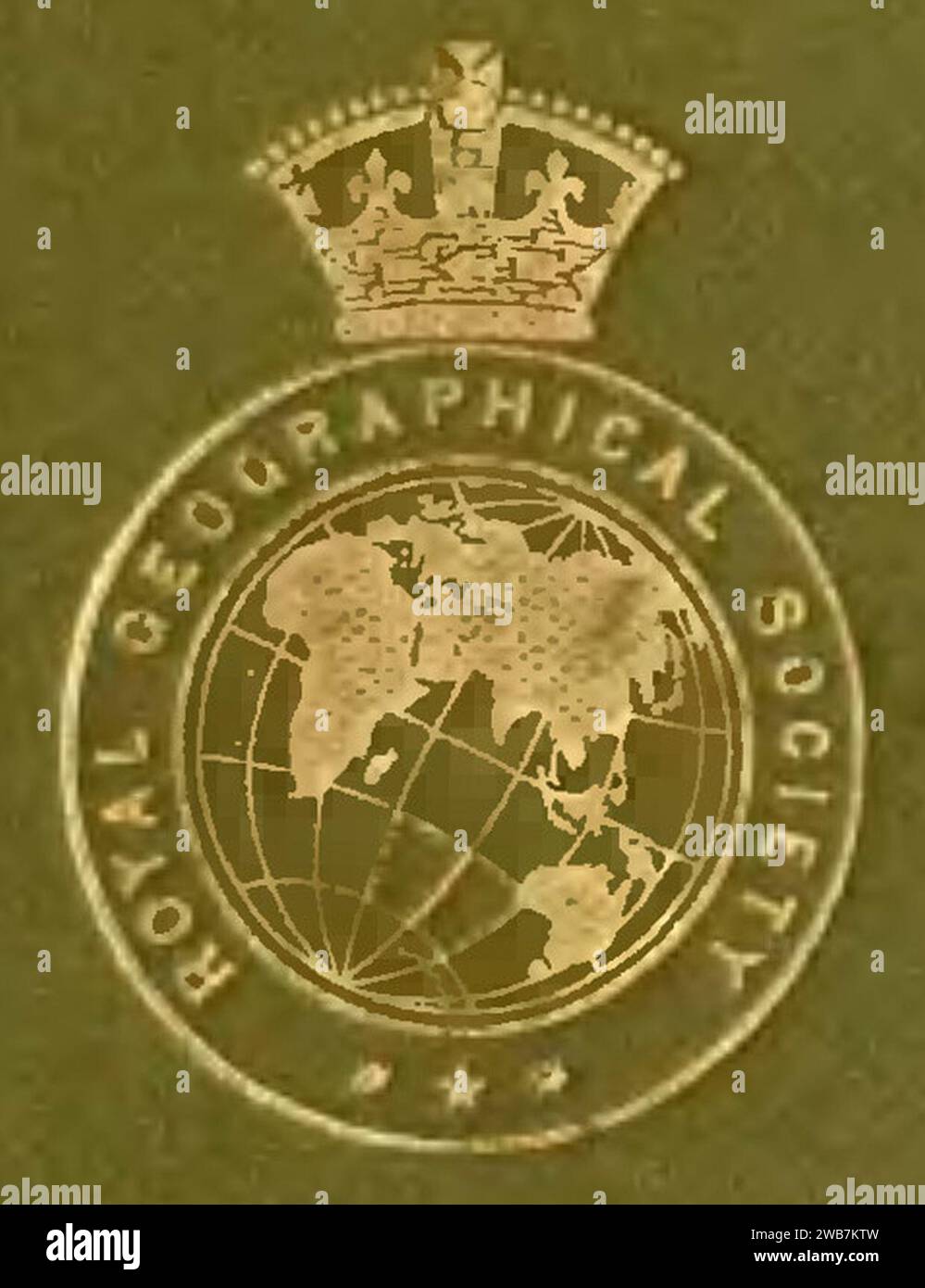 ''Royal Geographic Society'' book cover title detailJourney to Lhasa and Central Tibet (page 1 ...