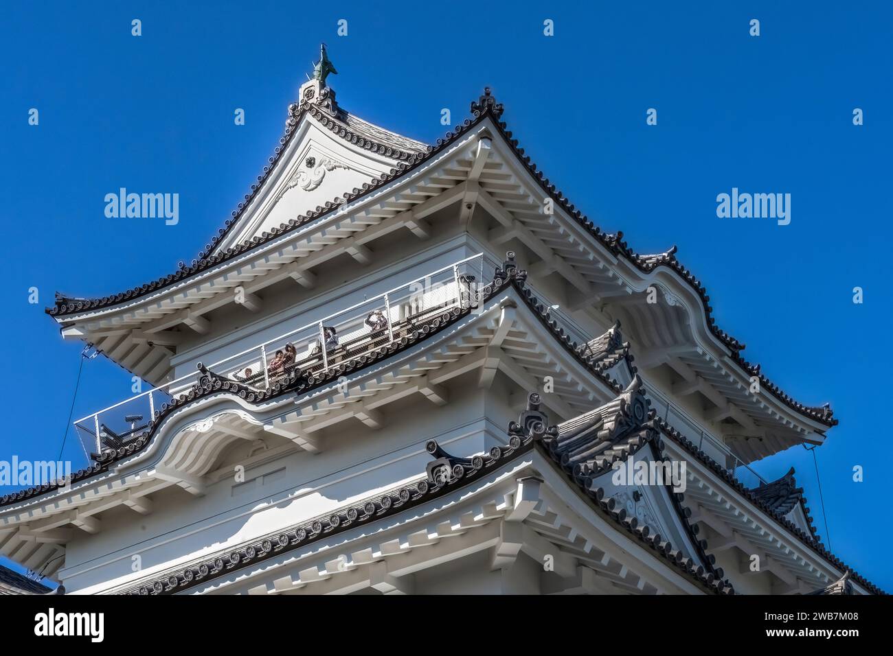 Hojo Castle Odawara Kanagawa Japan. Hojo Clan controlled castle to 1590 ...