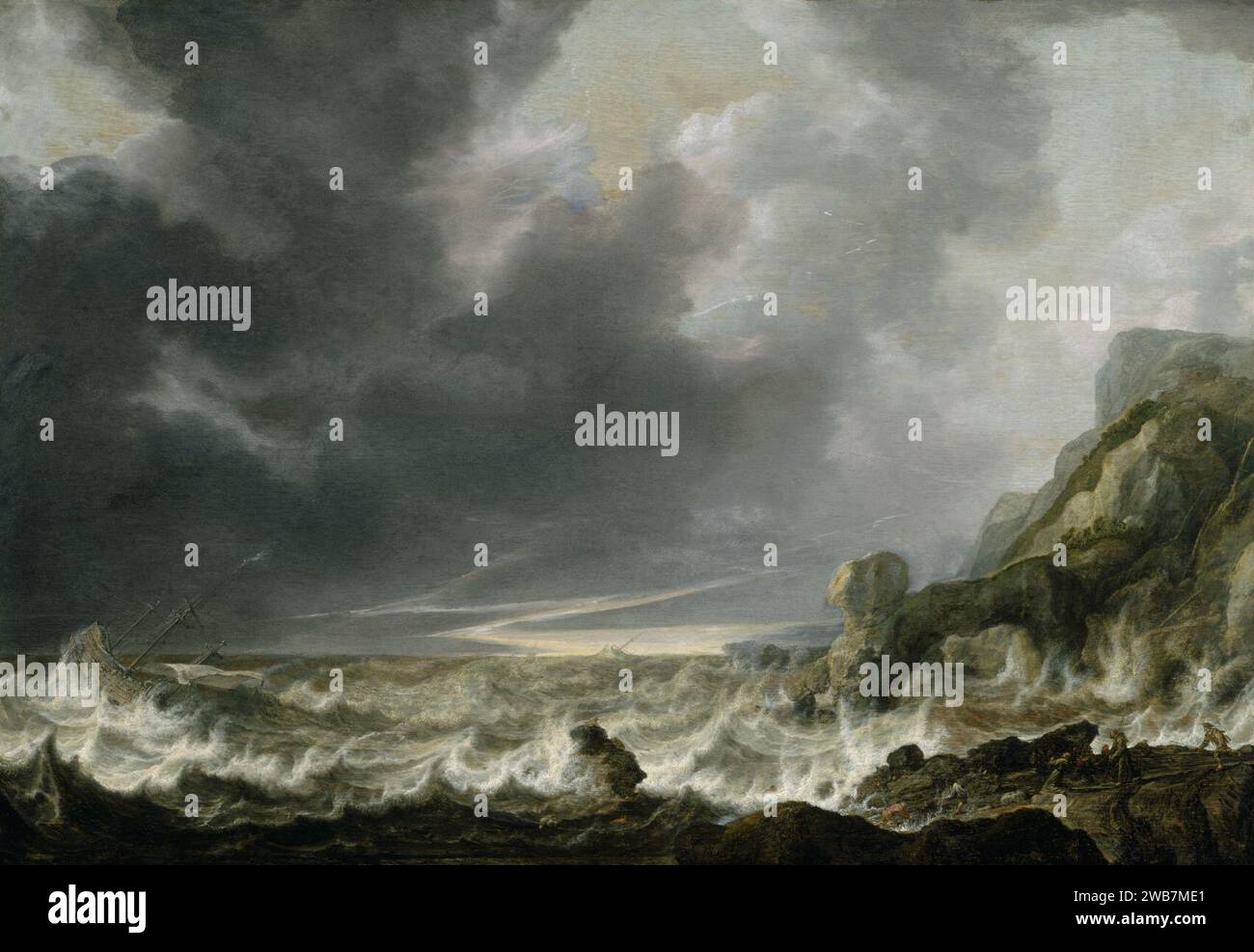 Ship in distress off hi-res stock photography and images - Alamy
