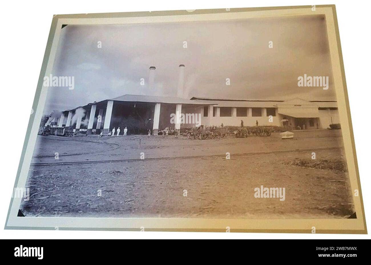 'Soekodono' sugar factory around 1880 with a reference to 'Mr. W. A ...