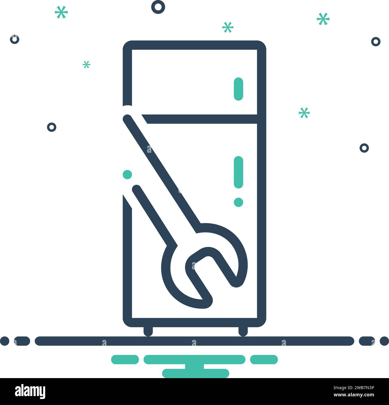 Icon for refrigerator,repair Stock Vector Image & Art - Alamy