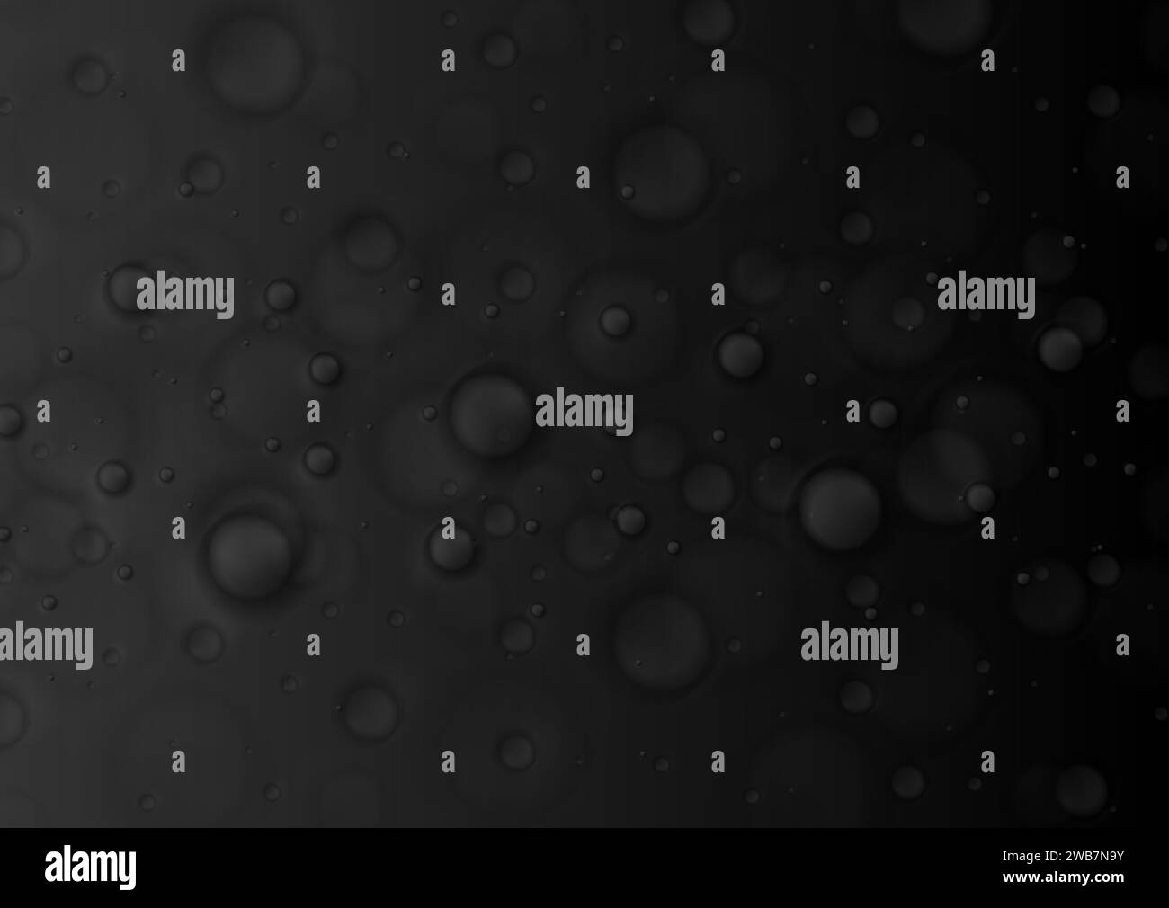 Black circle particles abstract bokeh background. Vector design Stock ...