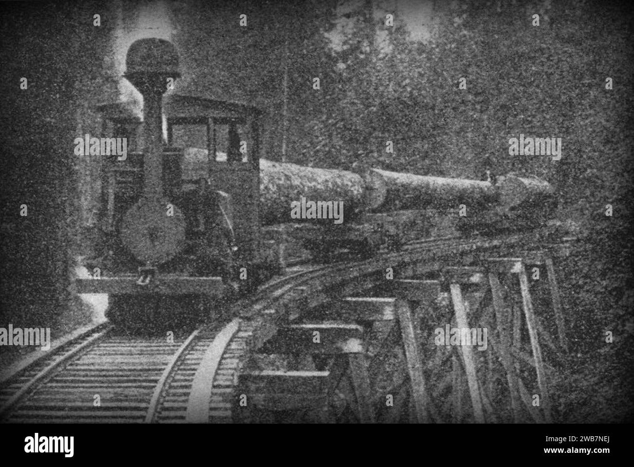 'The Ant,' the first locomotive built on the Pacific Coast shown on ...