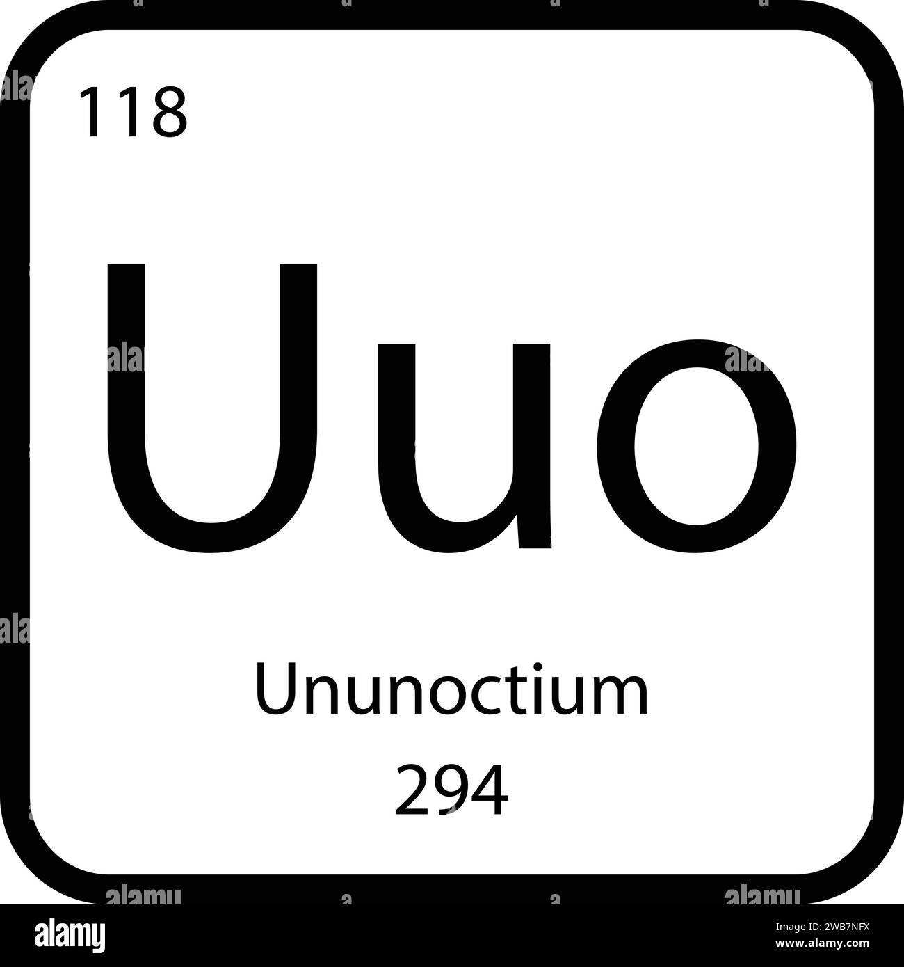 Ununoctium icon vektor illustration design Stock Vector Image & Art - Alamy