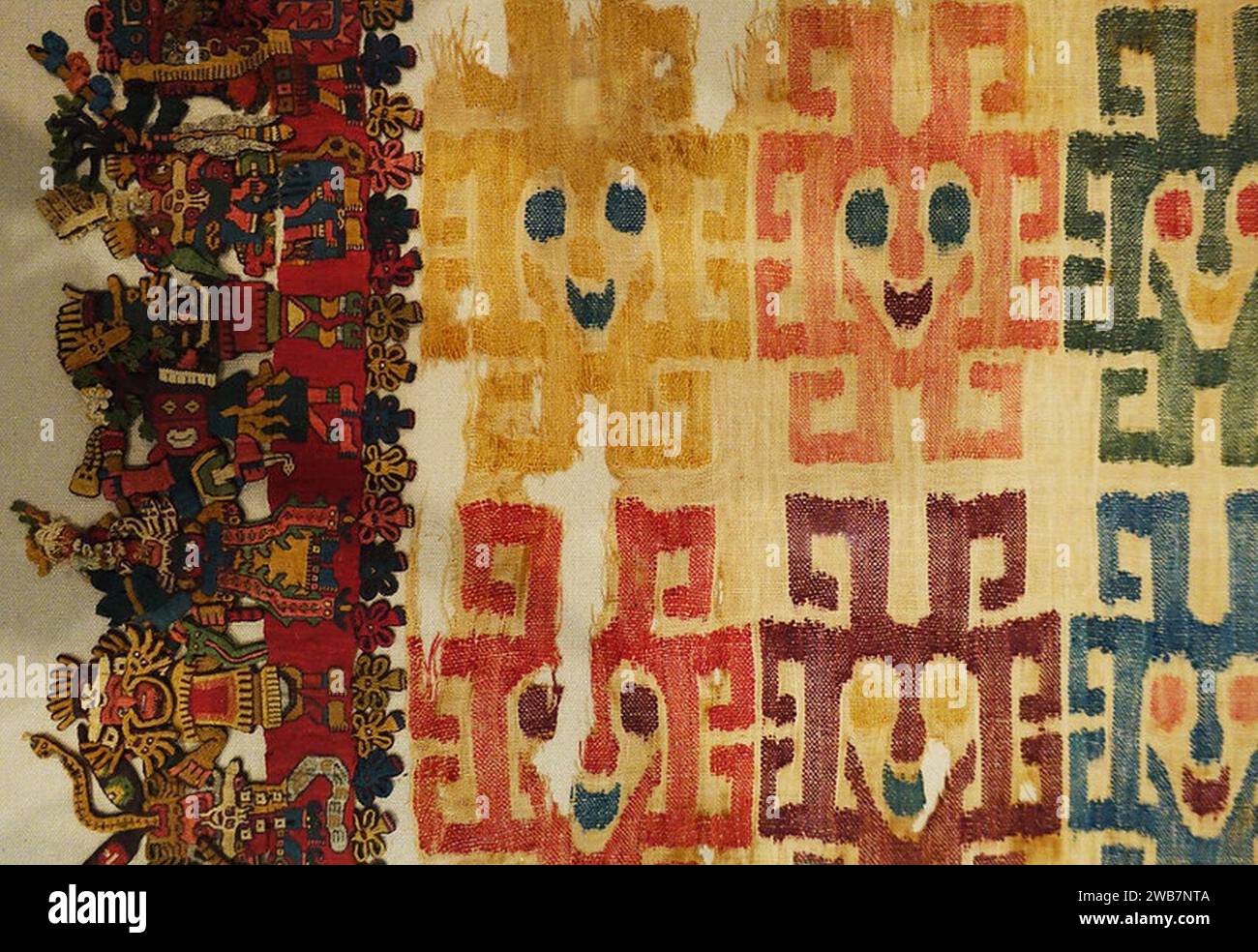 Paracas textile hi-res stock photography and images - Alamy