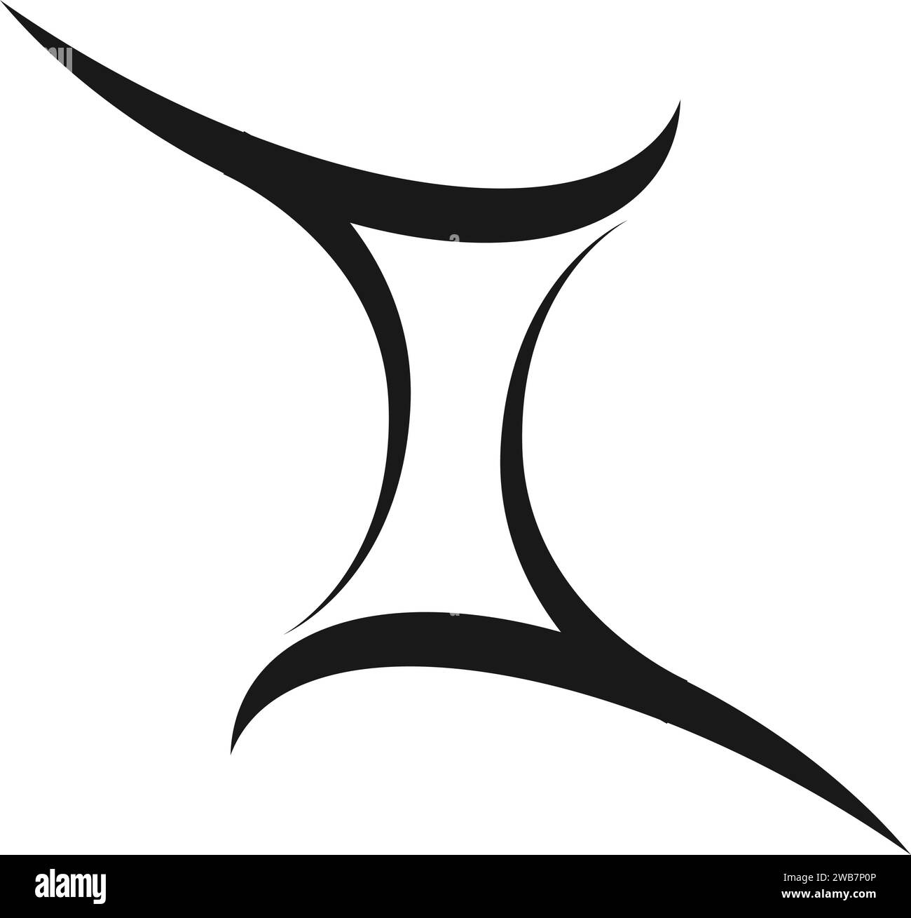 Zodiac star icon Gemini symbol vector illustration design Stock Vector ...