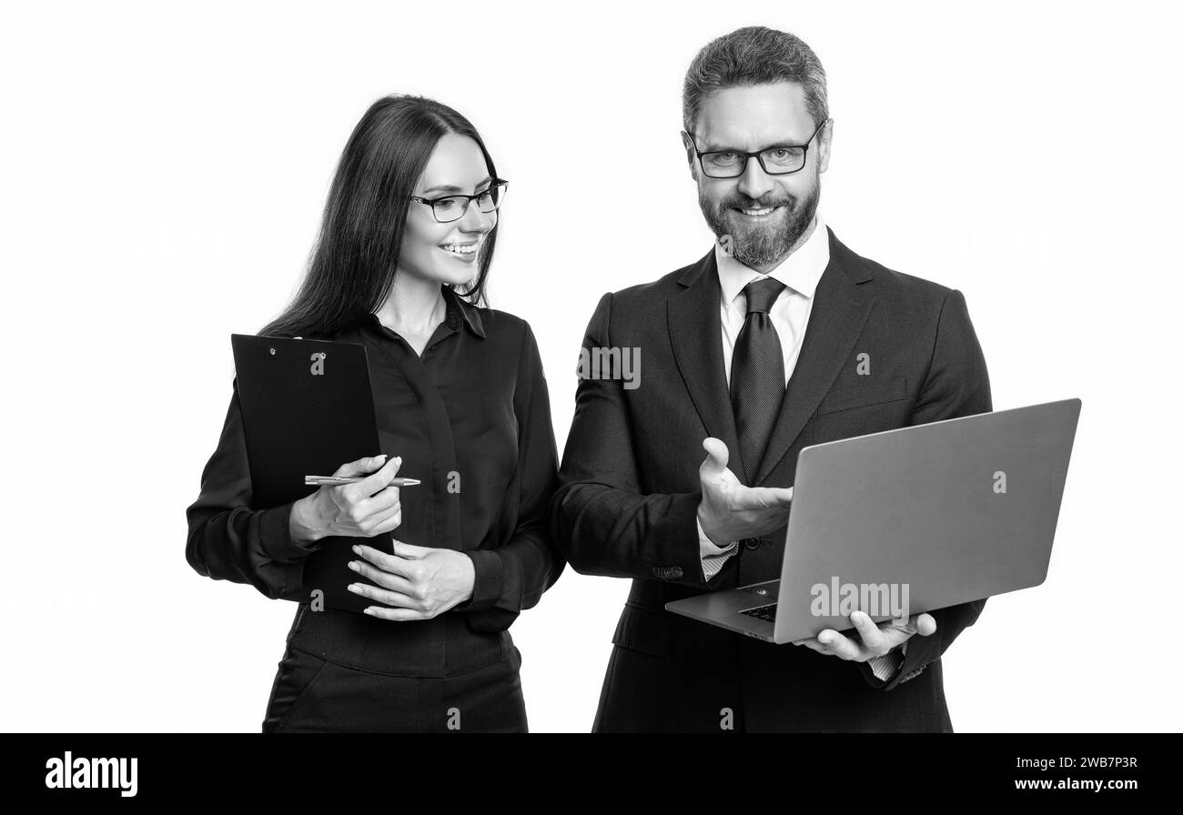 Photo business colleagues professionals Black and White Stock Photos ...
