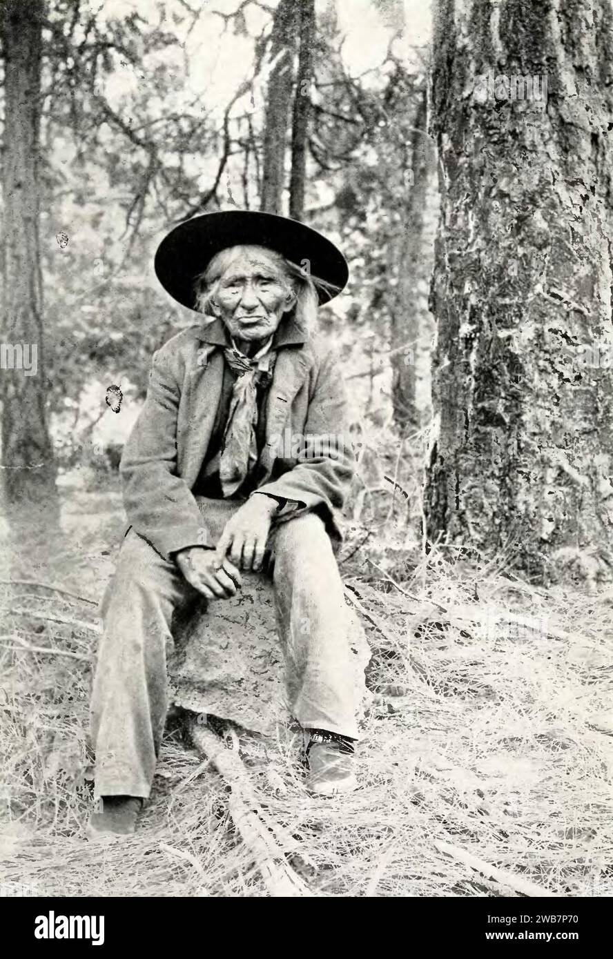 ''Timotsk, Hereditary Chief of the Klickitats'' ''Yet alive, one ...