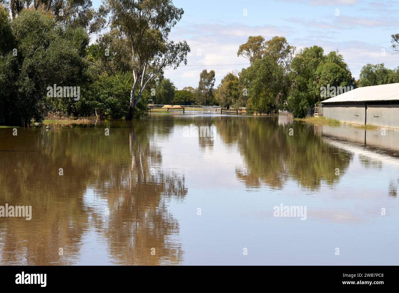 Rochester, Victoria, Australia, 9th January 2024, Streets in Rochester ...