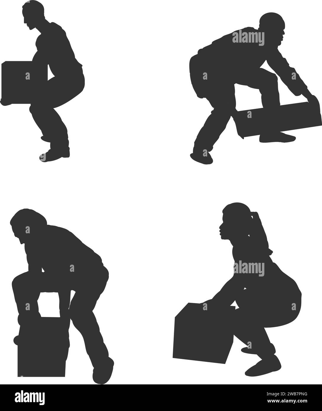 icon of person lifting weights vector illustration design Stock Vector ...