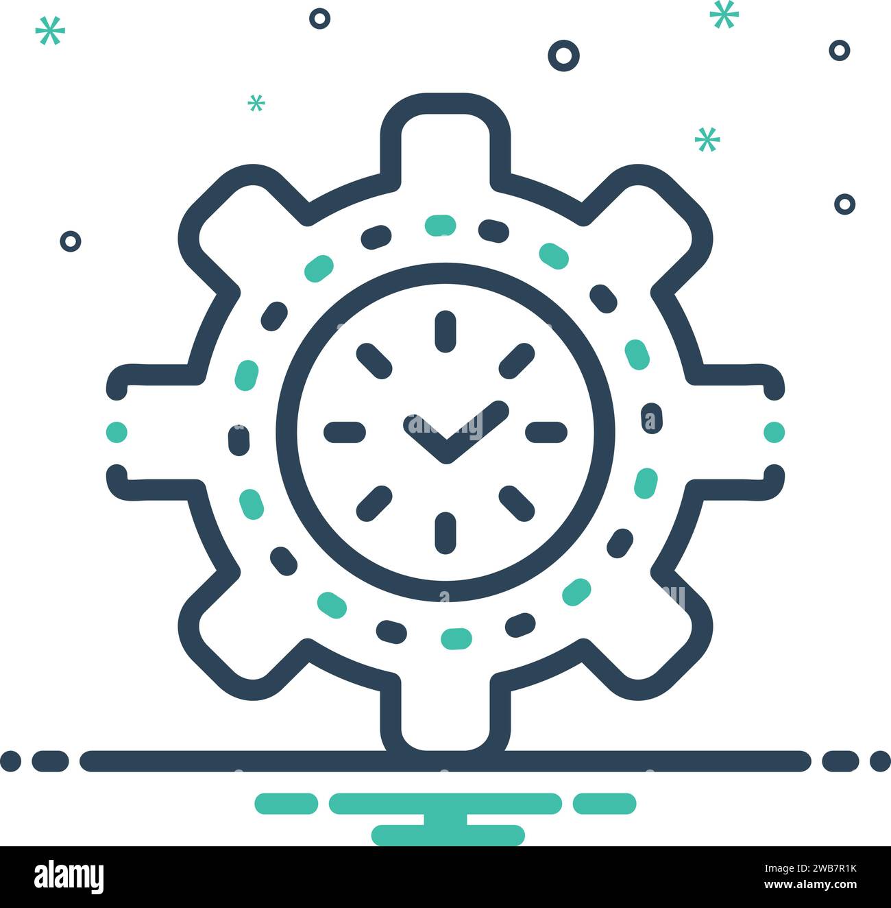 Time management icon Stock Vector Image & Art - Alamy