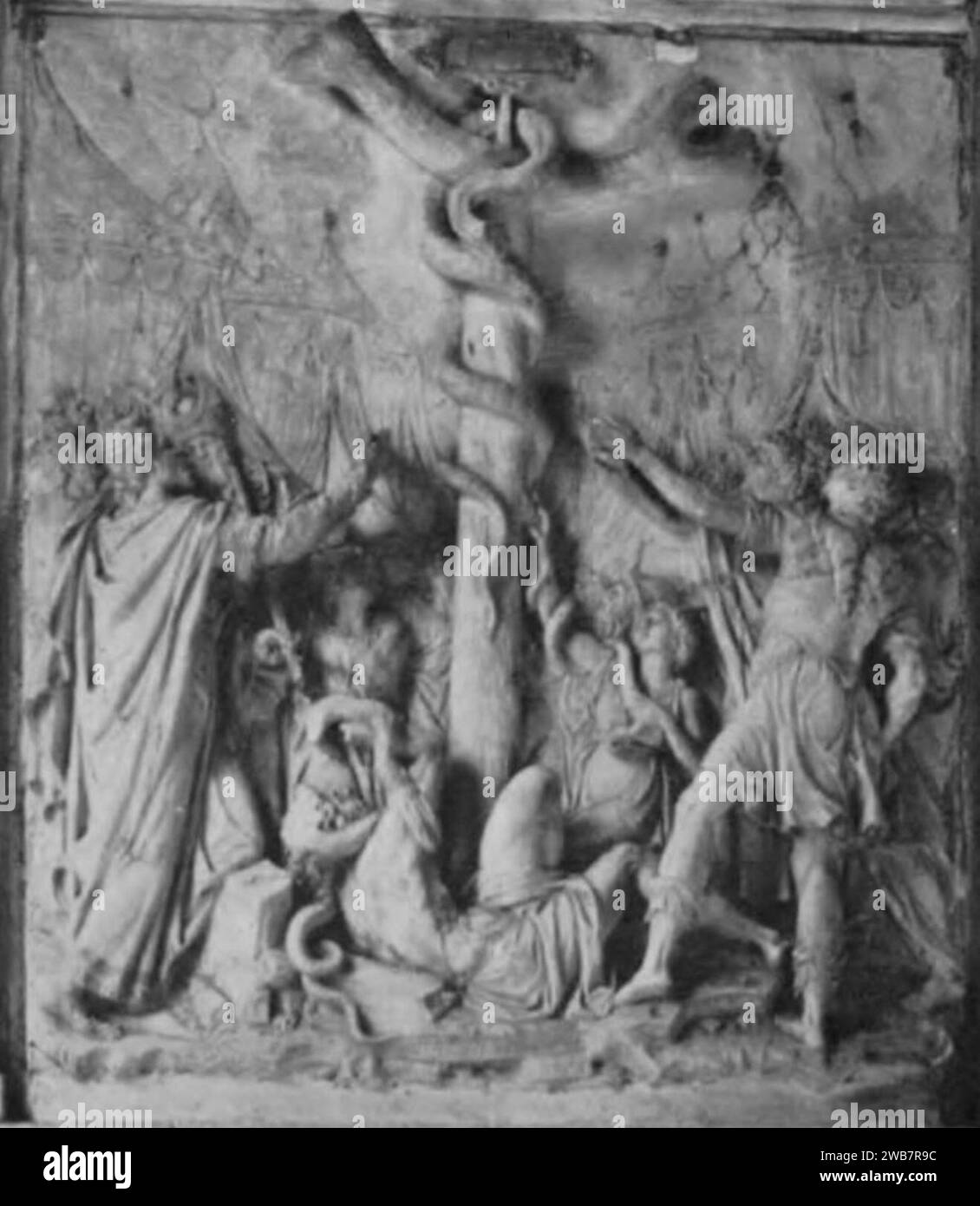 Willem van den Broecke - The Elevation of the Brazen Serpent Stock Photo - Alamy