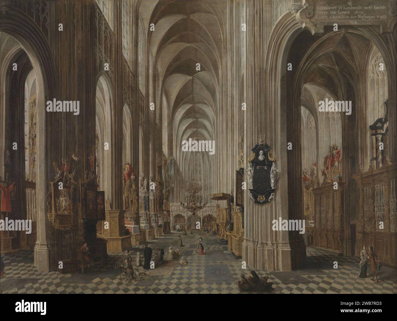 Wolfgang de Smet - Interior of the St. Peter's Church, Leuven Stock ...