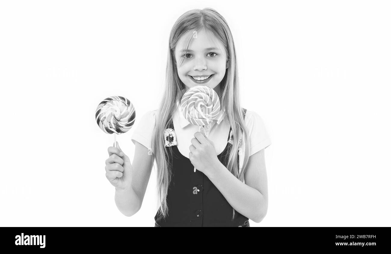 Lolly and girl Black and White Stock Photos & Images - Alamy