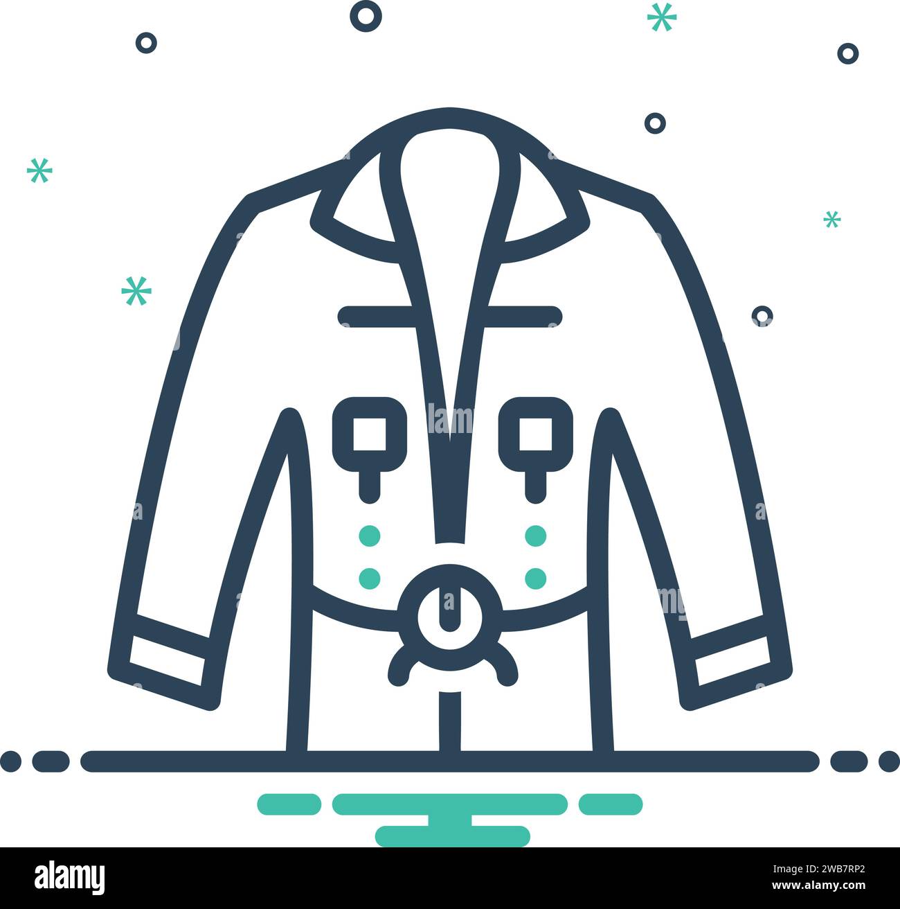 Icon outerwear apparel Cut Out Stock Images & Pictures - Alamy