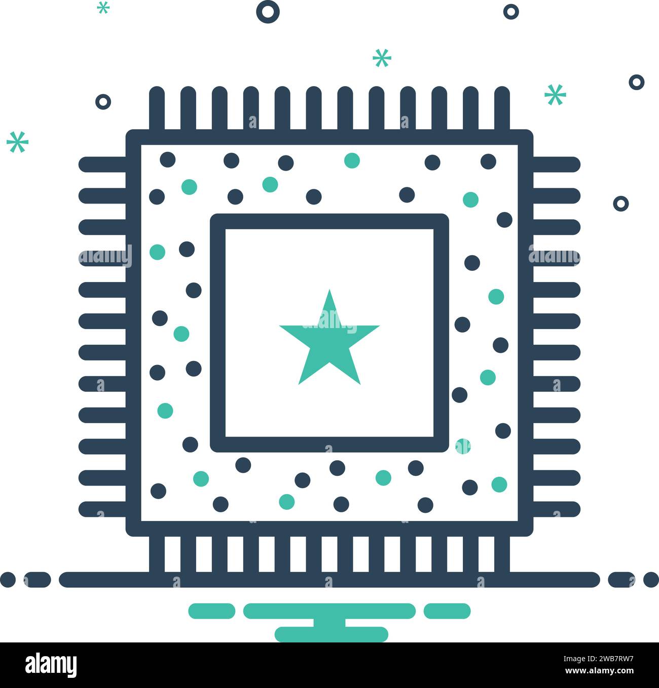 Icon for patches,badges Stock Vector Image & Art - Alamy