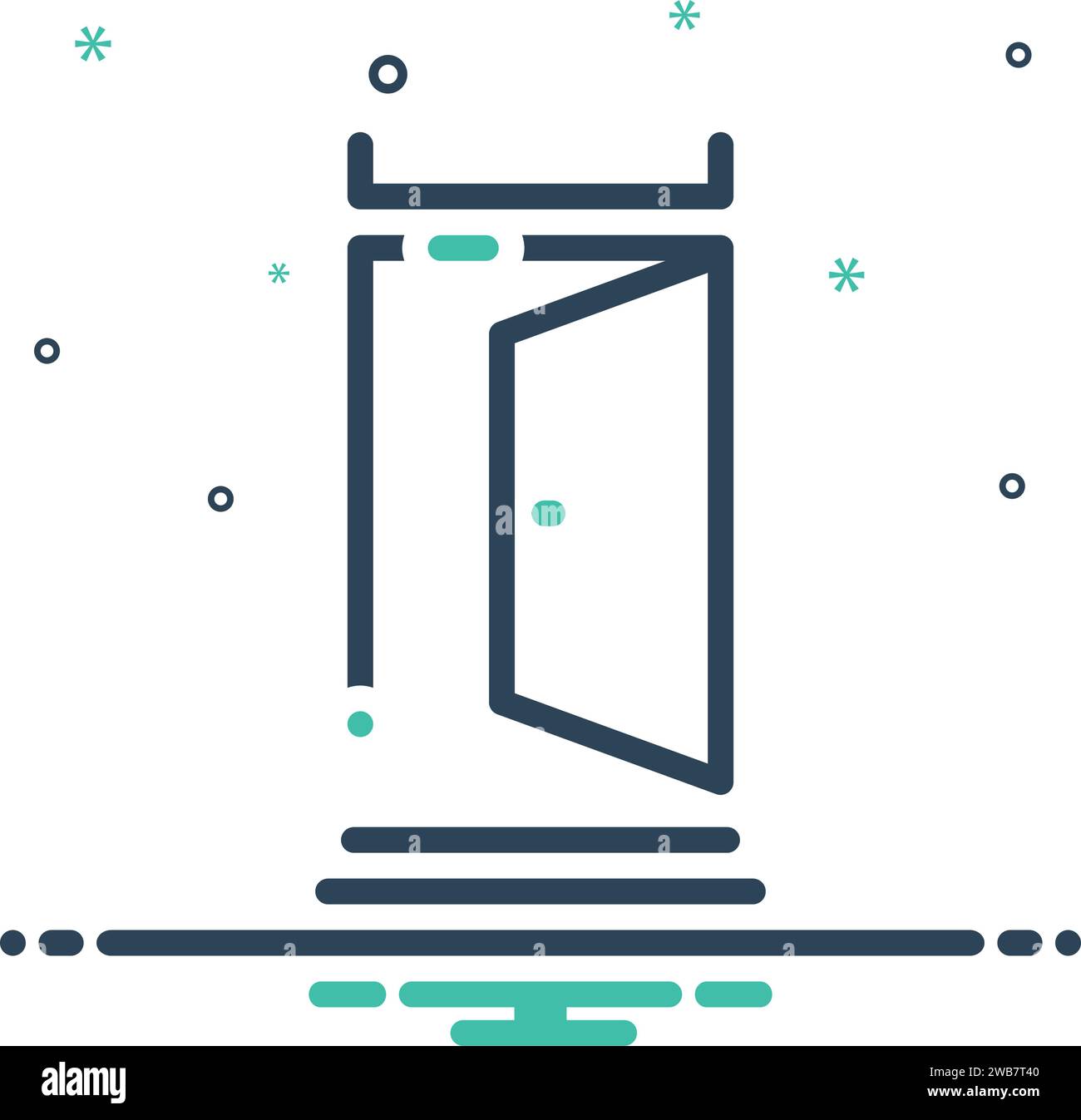 Icon for door,portal Stock Vector Image & Art - Alamy