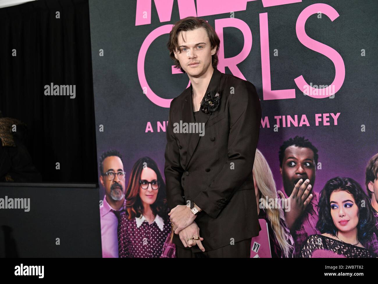 Christopher Briney attends the world premiere of "Mean Girls" at AMC ...