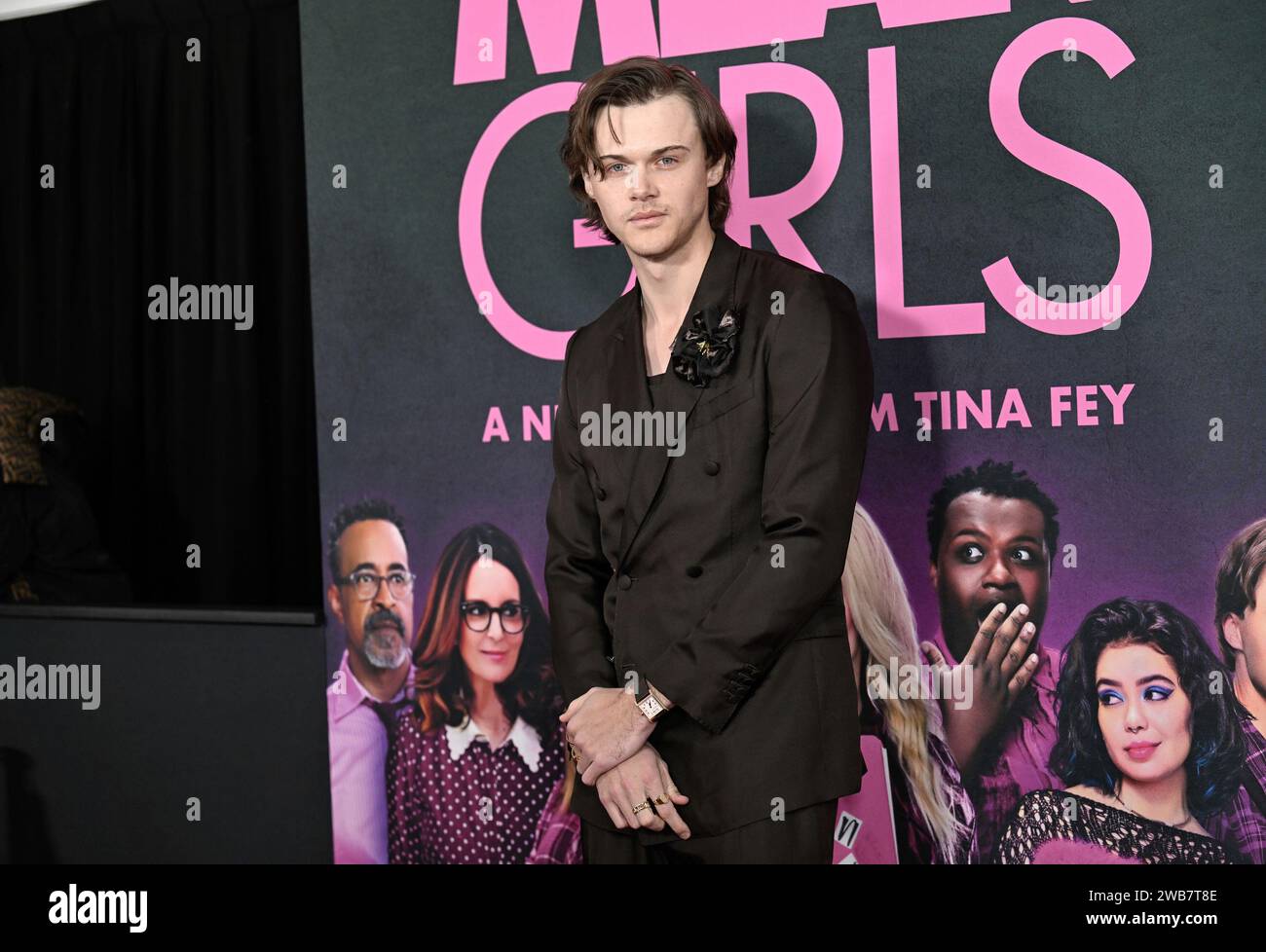 Christopher Briney attends the world premiere of "Mean Girls" at AMC ...