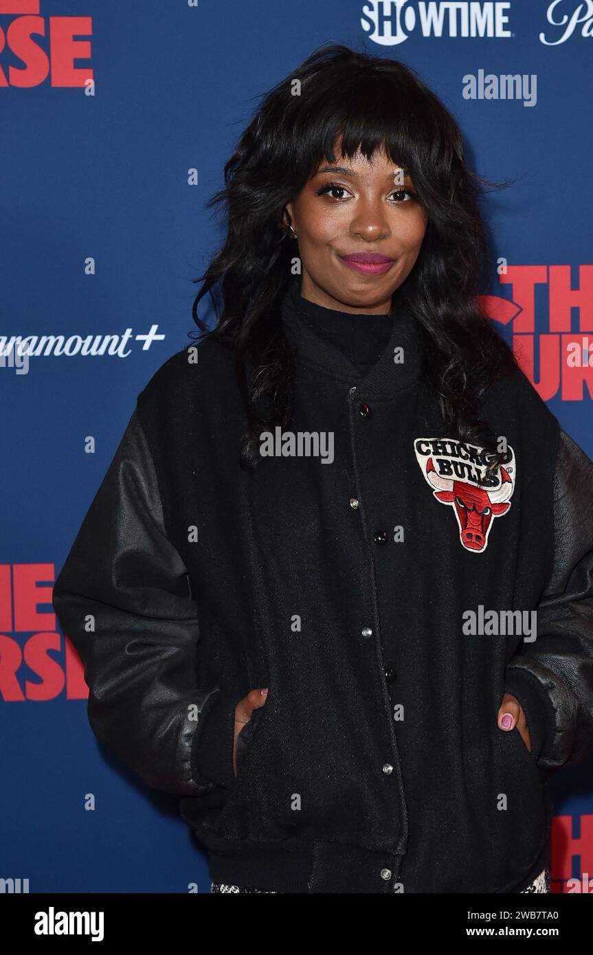 Akilah Hughes attends the season one finale celebration for "The Curse ...