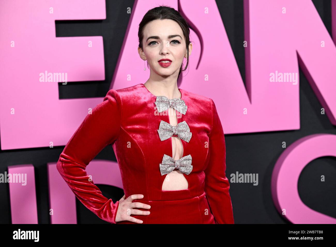 Allison Winn attends the world premiere of "Mean Girls" at AMC Lincoln ...