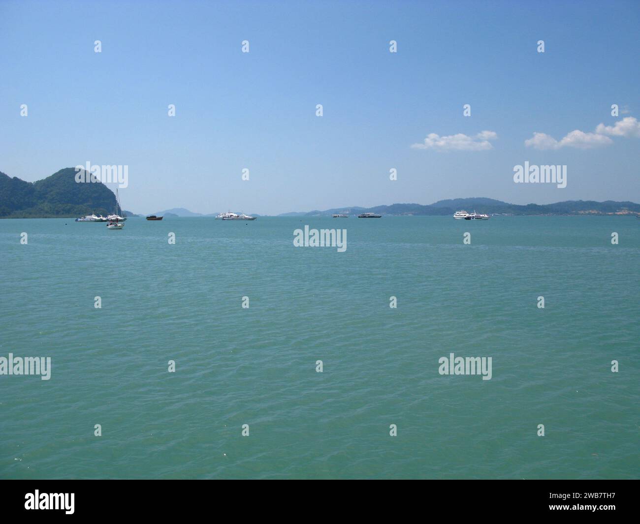 The view andaman sea on Langkavi island, Malaysia Stock Photo - Alamy