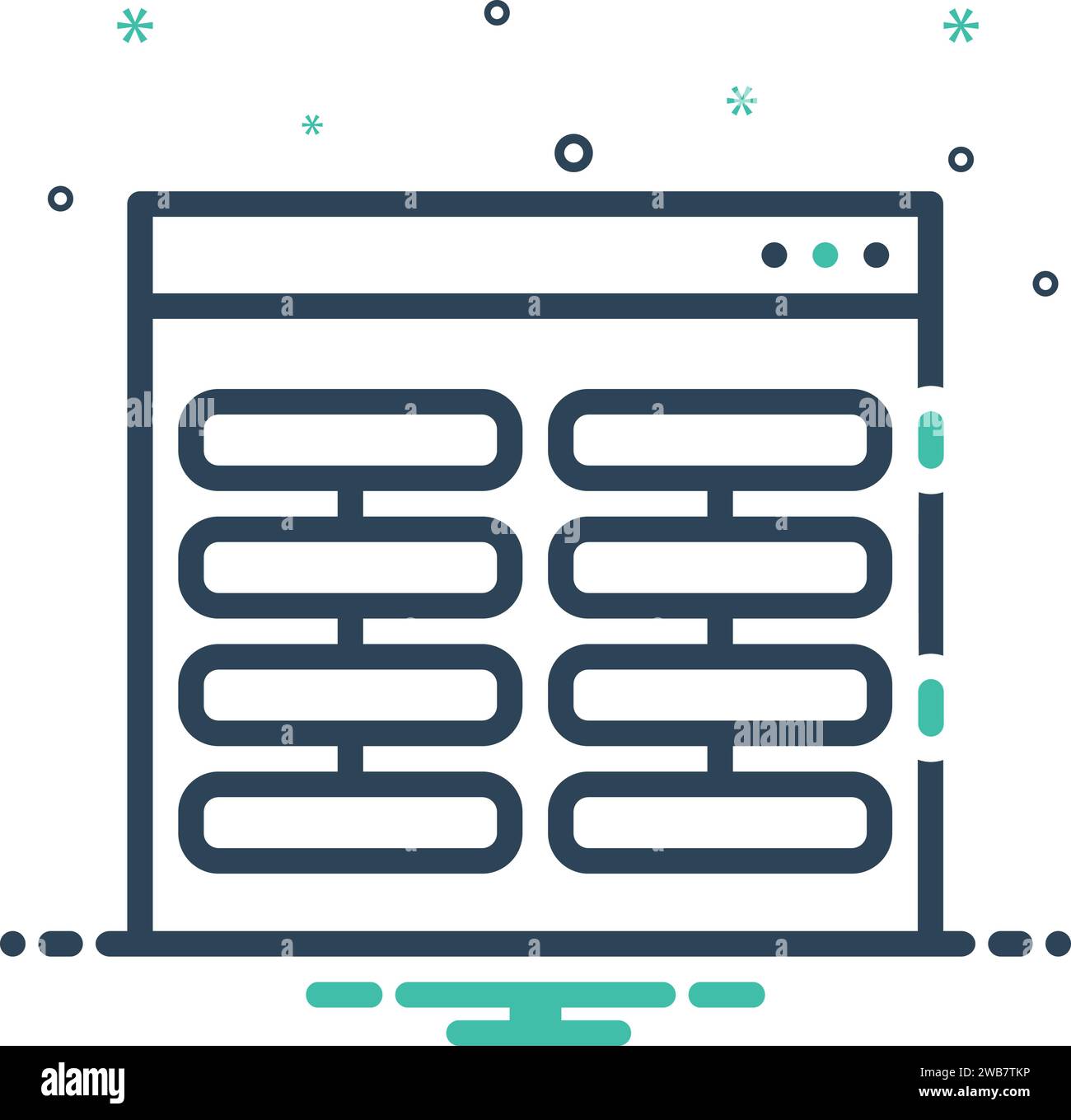 Icon columns pillars Stock Vector Images - Alamy