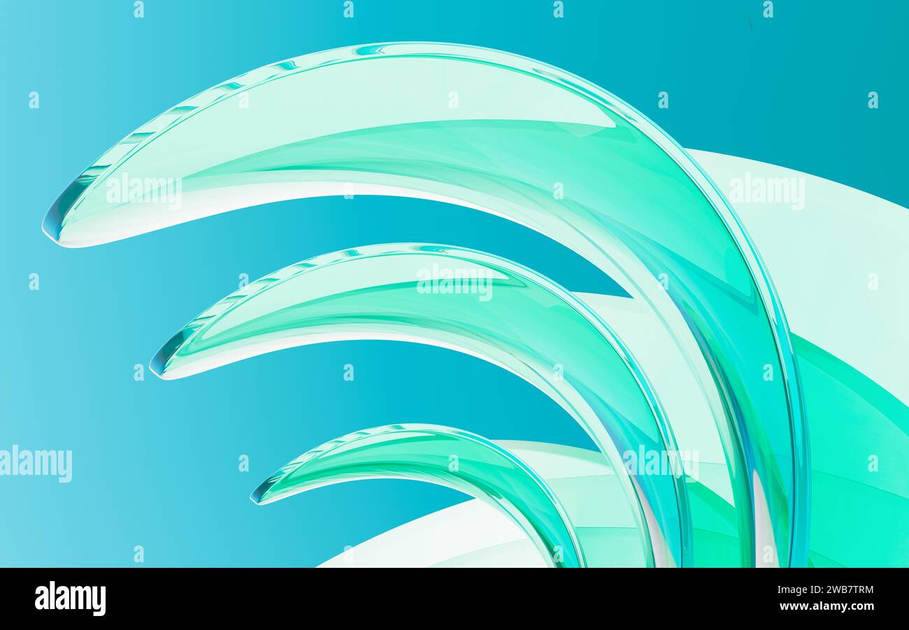 Abstract glass background, 3d rendering. 3d illustration Stock Photo ...