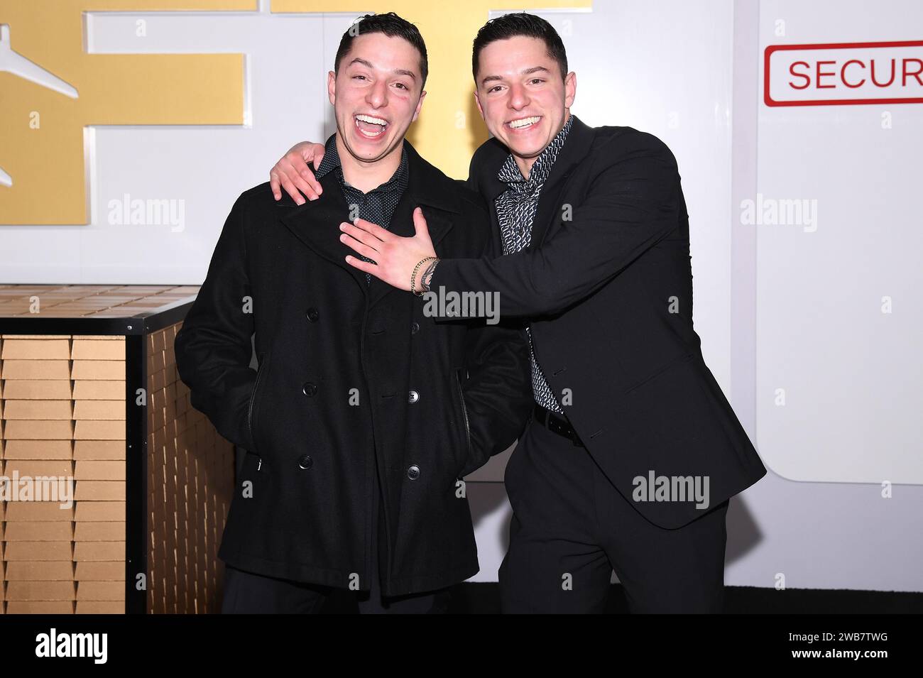 New York, USA. 08th Jan, 2024. (L-R) Nicky Scarlotta and JoJo Scarlotta attend the Netflix's ...