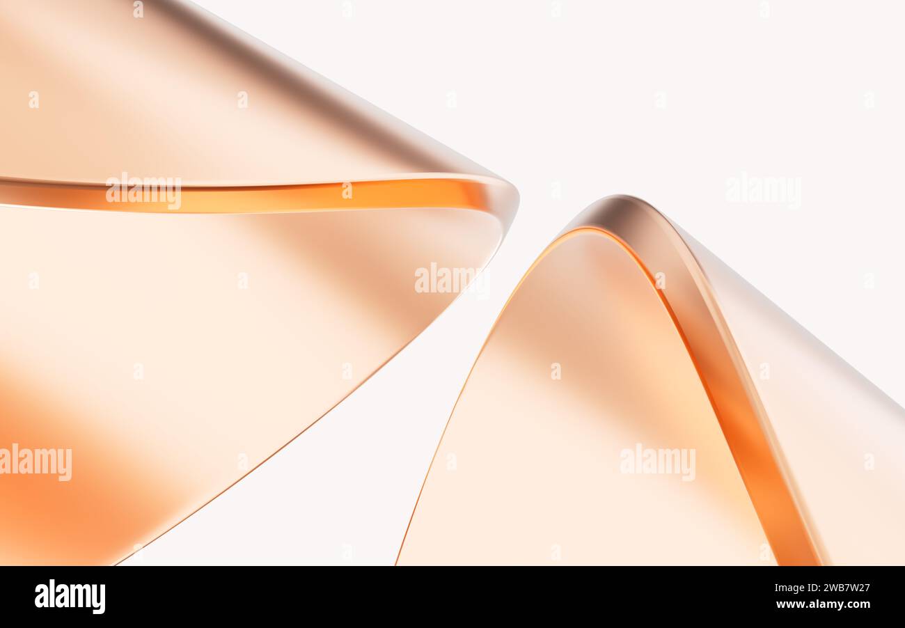 Abstract metal curve background,3d rendering. 3d illustration Stock Photo - Alamy