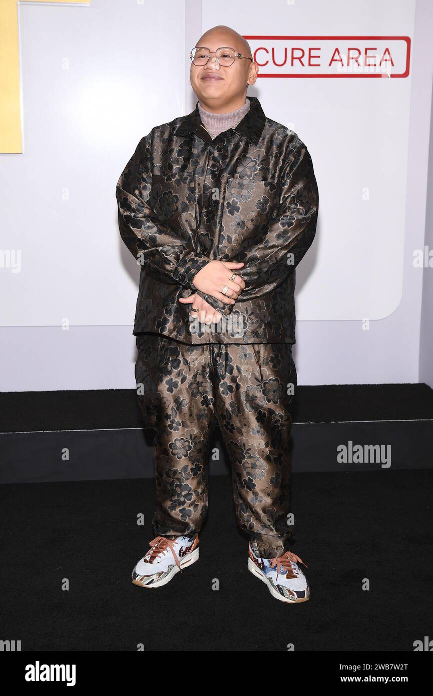 New York, USA. 08th Jan, 2024. Jacob Batalon attends the Netflix's ...