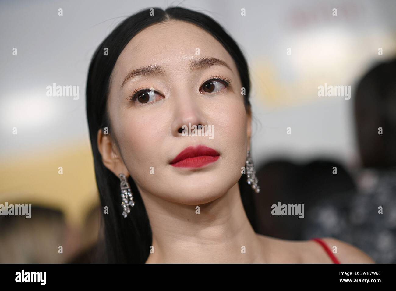 New York, USA. 08th Jan, 2024. Yun Jee Kim attends the Netflix's 'Lift ...