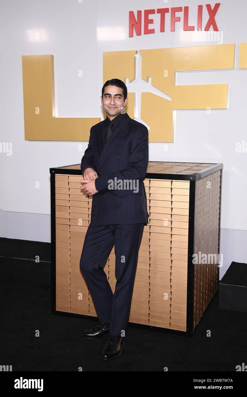 New York, USA. 08th Jan, 2024. Viveik Kalra attends the Netflix's 'Lift ...
