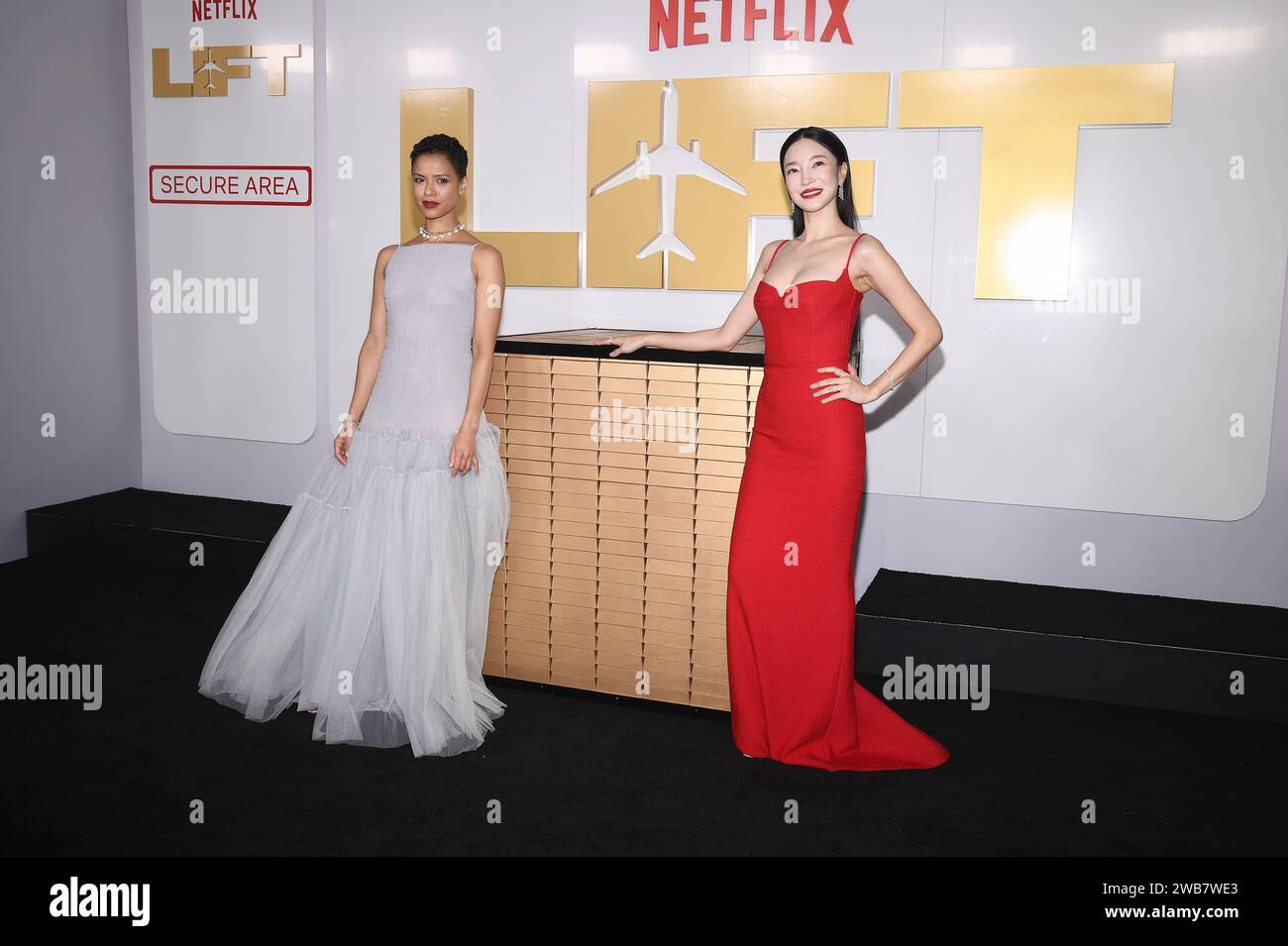 New York, USA. 08th Jan, 2024. (L-R) Gugu Mbatha-Raw and Yun Jee Kim ...