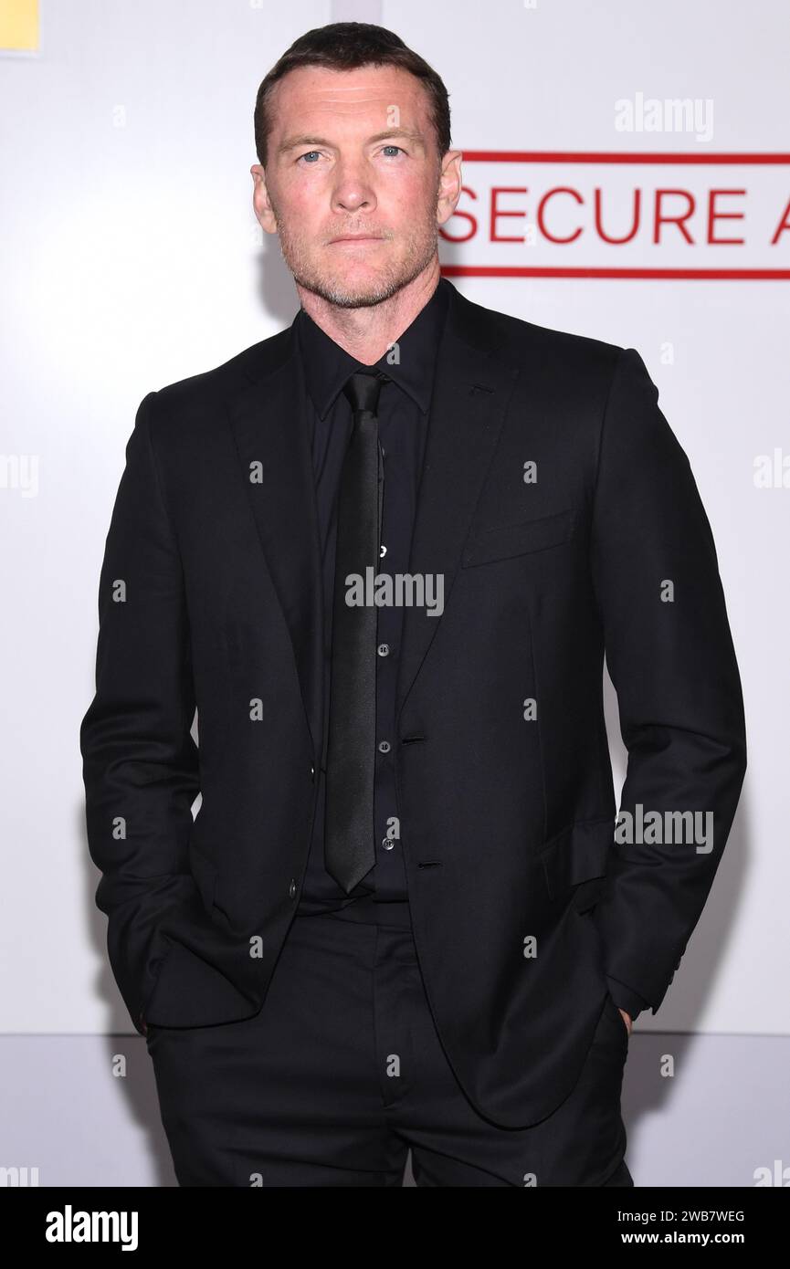 New York, USA. 08th Jan, 2024. Sam Worthington attends the Netflix's ...
