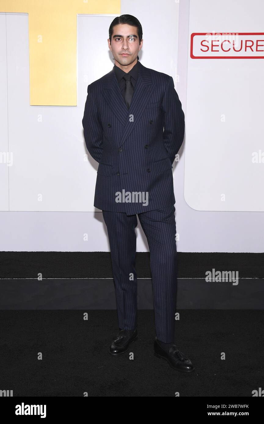 New York, USA. 08th Jan, 2024. Viveik Kalra attends the Netflix's 'Lift ...