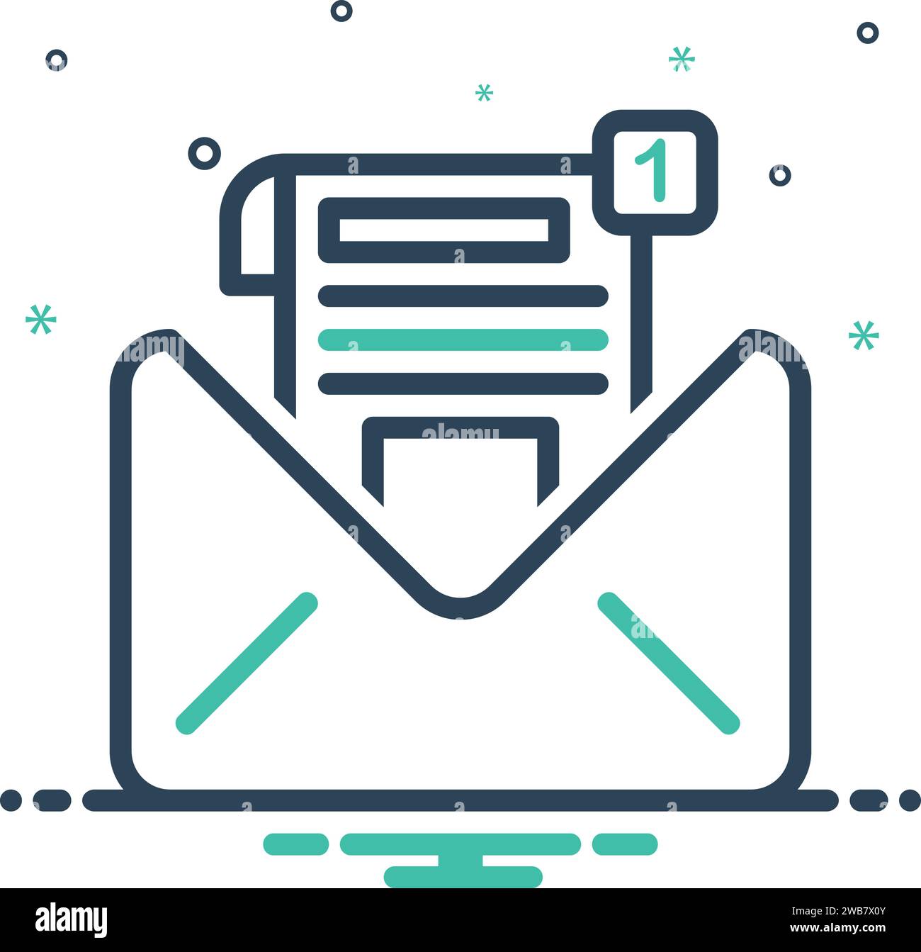 Icon for inbox,message Stock Vector Image & Art - Alamy