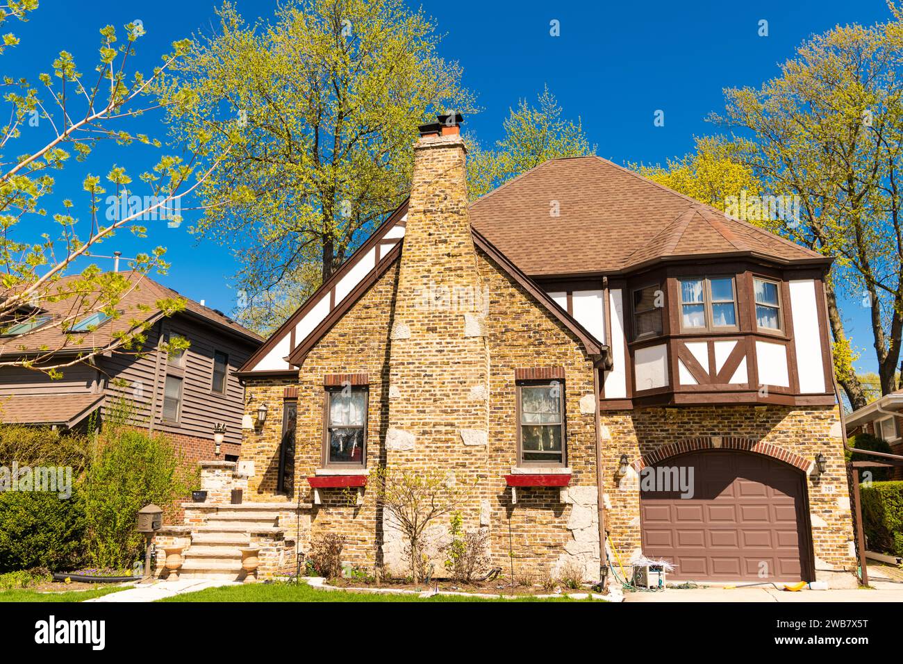 suburban cottage house property. suburban cottage architecture. modern ...