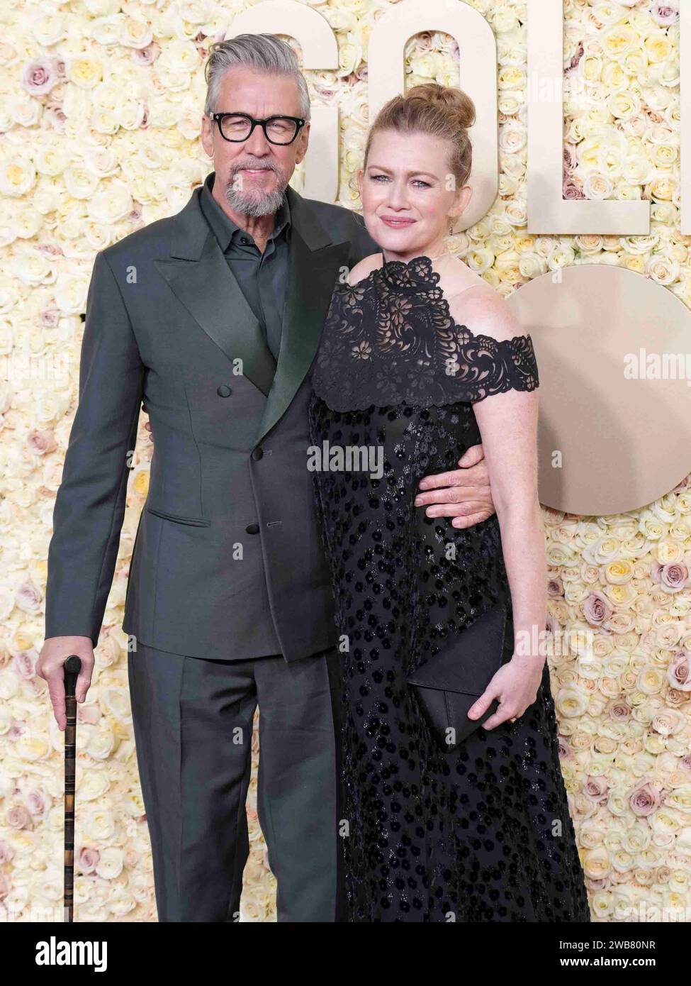Los Angeles, USA. 07th Jan, 2024. Alan Ruck and Mireille Enos attend ...